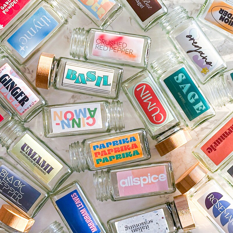 Spice Labels - Etsy