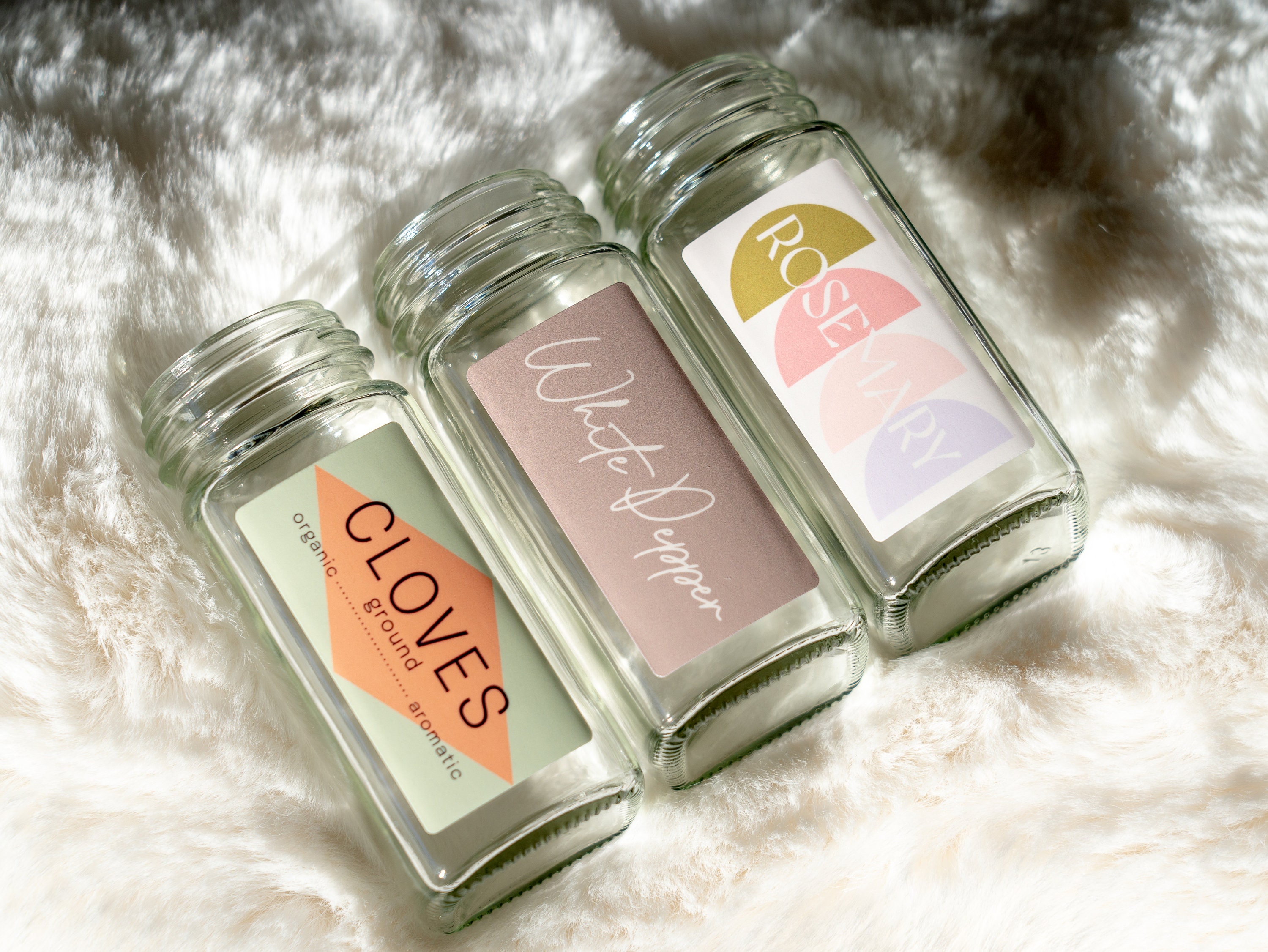 Ground Cloves Modern Aesthetic Spice Labels Herb Spice Seasoning Label ...