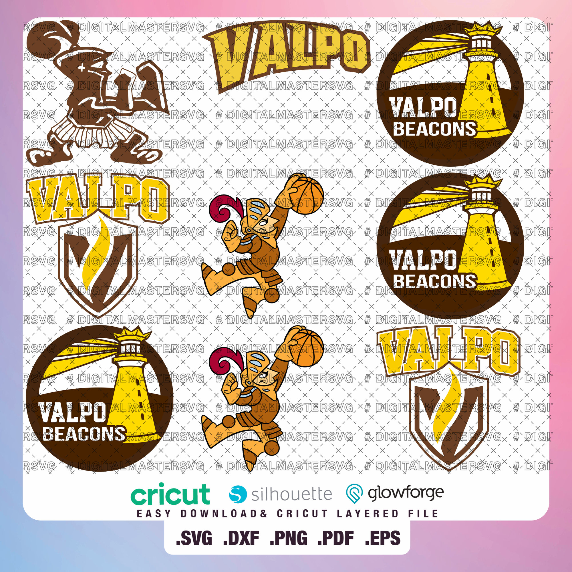 Team 35 Valparaiso University SVG, Beacons SVG, College, Athletics ...