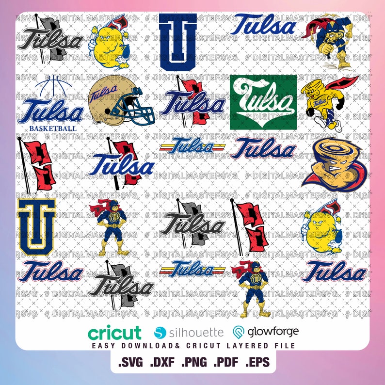 Team 32 Tulsa University SVG, Golden Hurricane SVG, College, Athletics ...