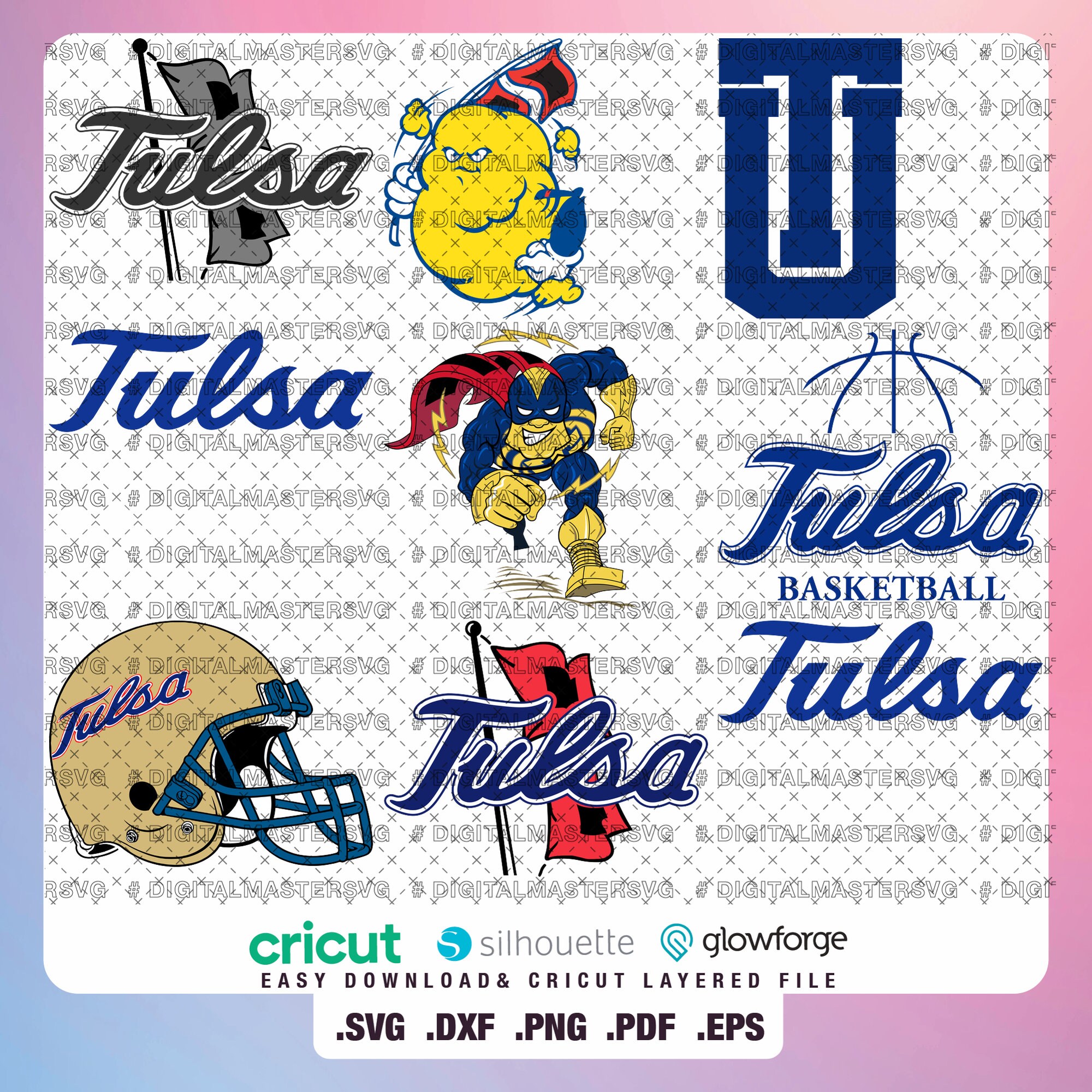 Team 32 Tulsa University SVG, Golden Hurricane SVG, College, Athletics ...