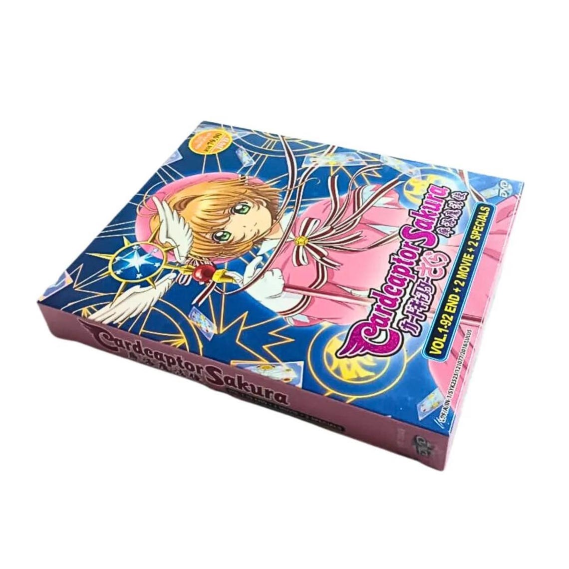 Anime DVD Cardcaptor Sakura Complete *eng Dub* Vol.1-92 End + 2 Movie ...