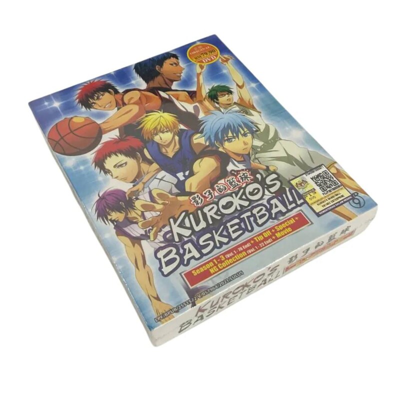 DVD Anime Kuroko's Basketball Season 1-3 + Tip off + Special + NG ...