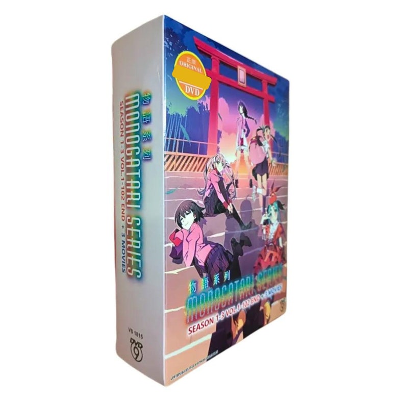 Anime DVD Monogatari Series Season 1-3 (vol. 1-102 End) + 3 Movies ...