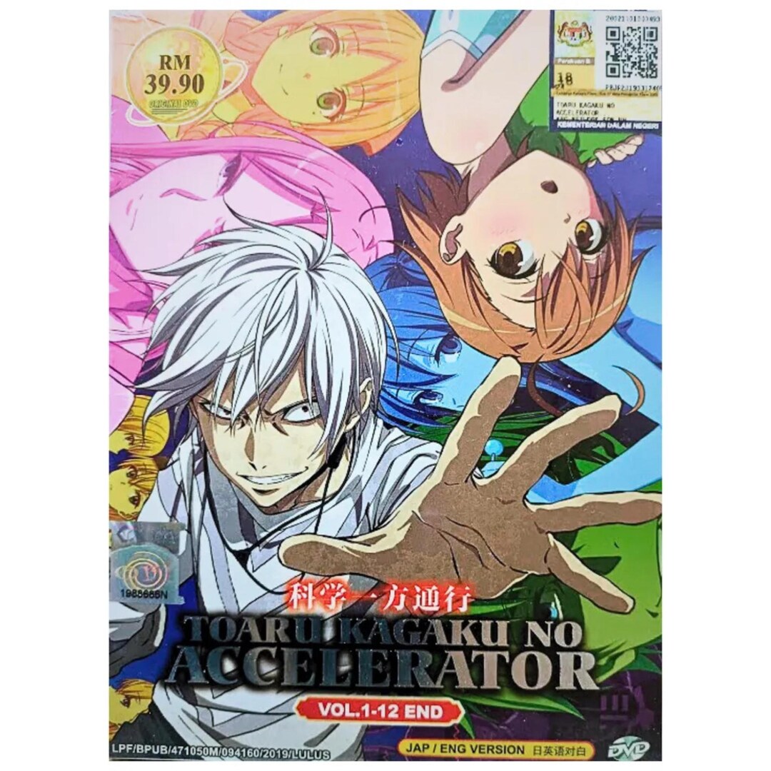 Toaru Kagaku No Accelerator – Complete Series (vol. 1–12 End) | Anime ...