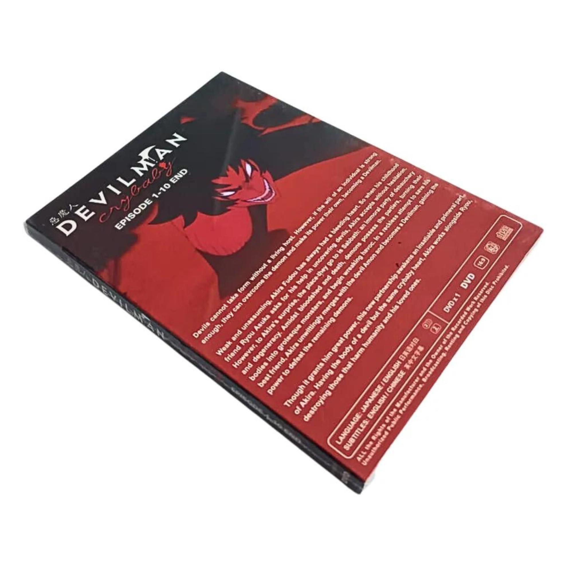 Devilman Crybaby Vol.1-10 End (uncut Version) Anime DVD English Dubbed ...
