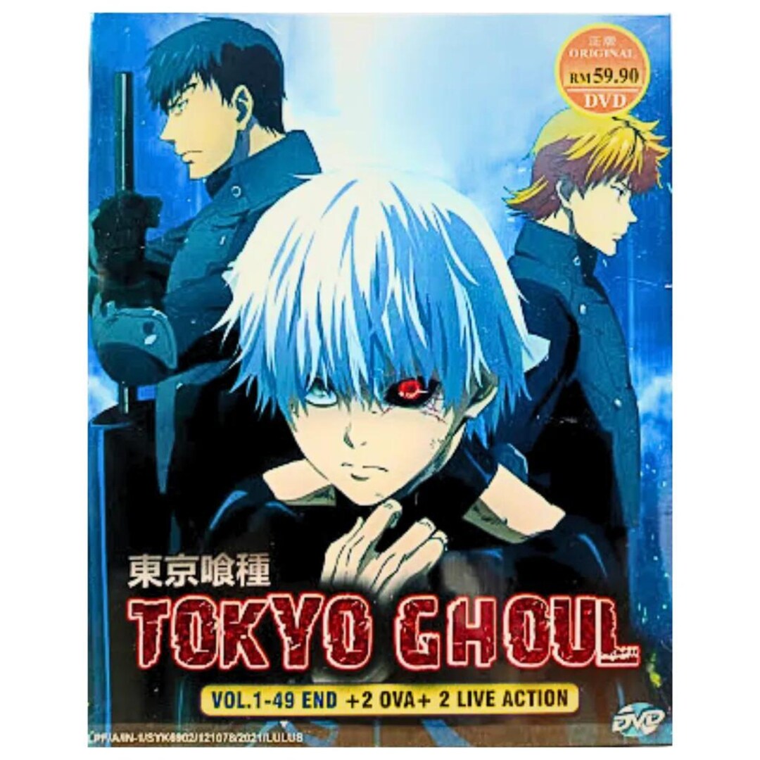 Dvd Tokyo Ghoul Vol.1-49 End+2ova+live Action Movie ENG DUB All Region ...