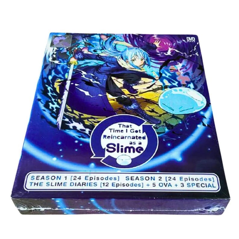 The Time I Got Reincarnated as a Slime Anime DVD English Dubbed - Etsy