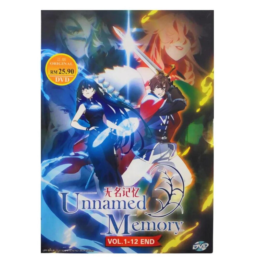 Japanese Anime DVD Unnamed Memory (vol. 1-12 End) English Subtitle - Etsy