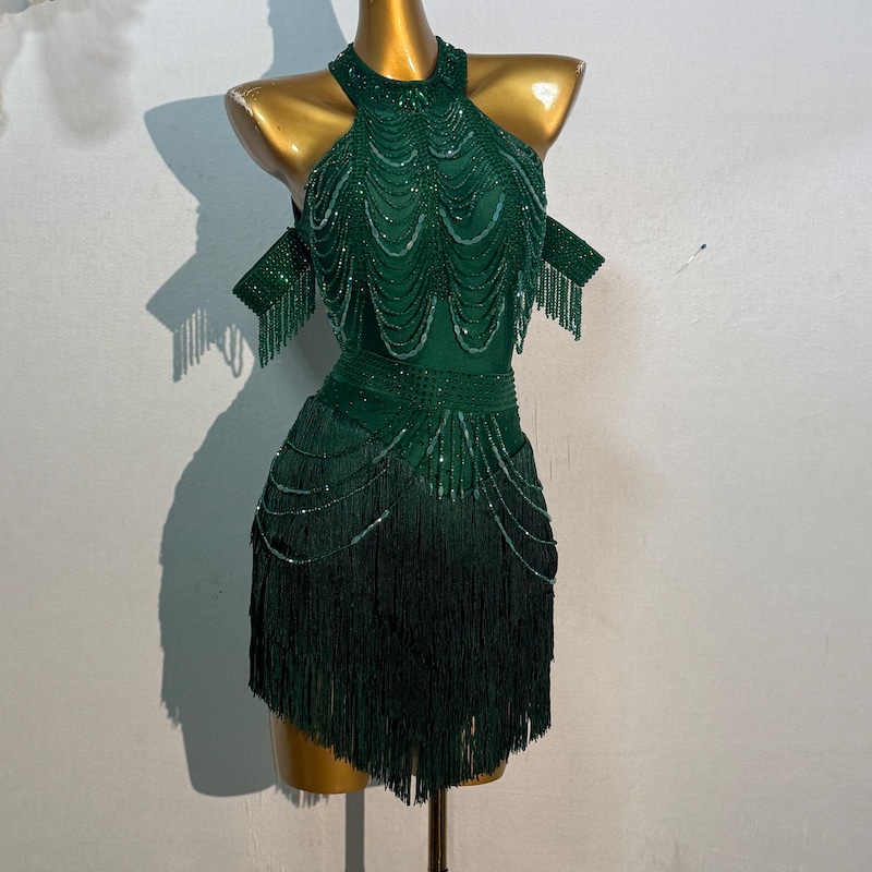 Latin Dance Dress Woman - Etsy