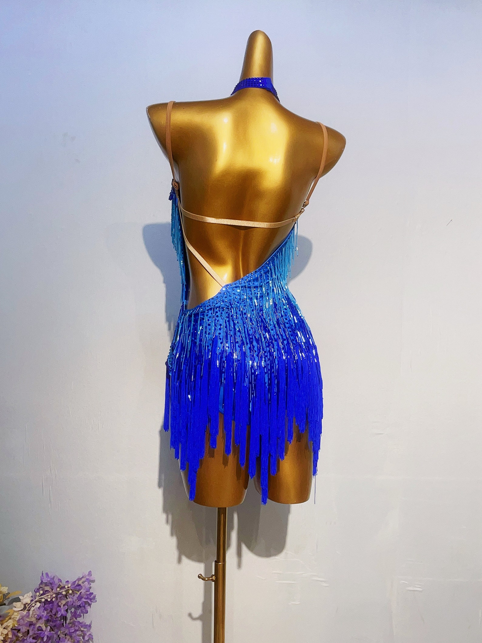 Custom Made Latin Dress 40 Colors Women Girls Fringe Latin Dance ...