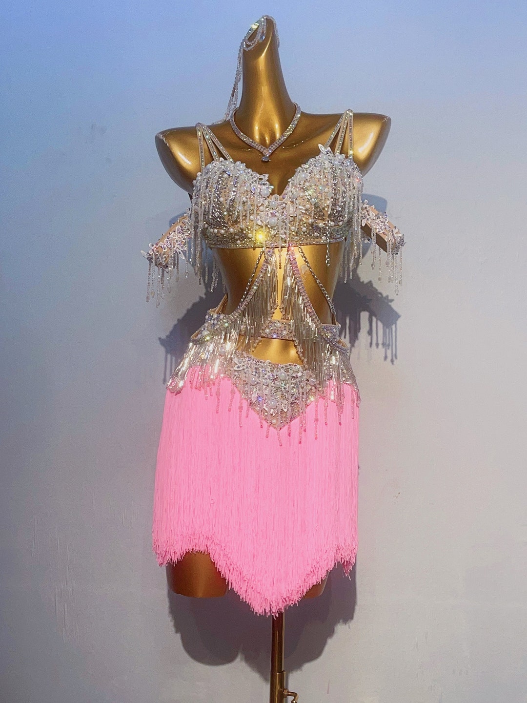 Custom Made to Order Latin Dress 40 Colors Adult Women Girls Latin ...
