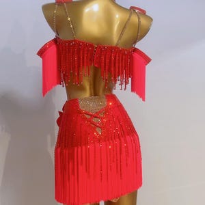 Custom Made to Order Latin Dress 40 Colors to Choose Women Kids Girls ...