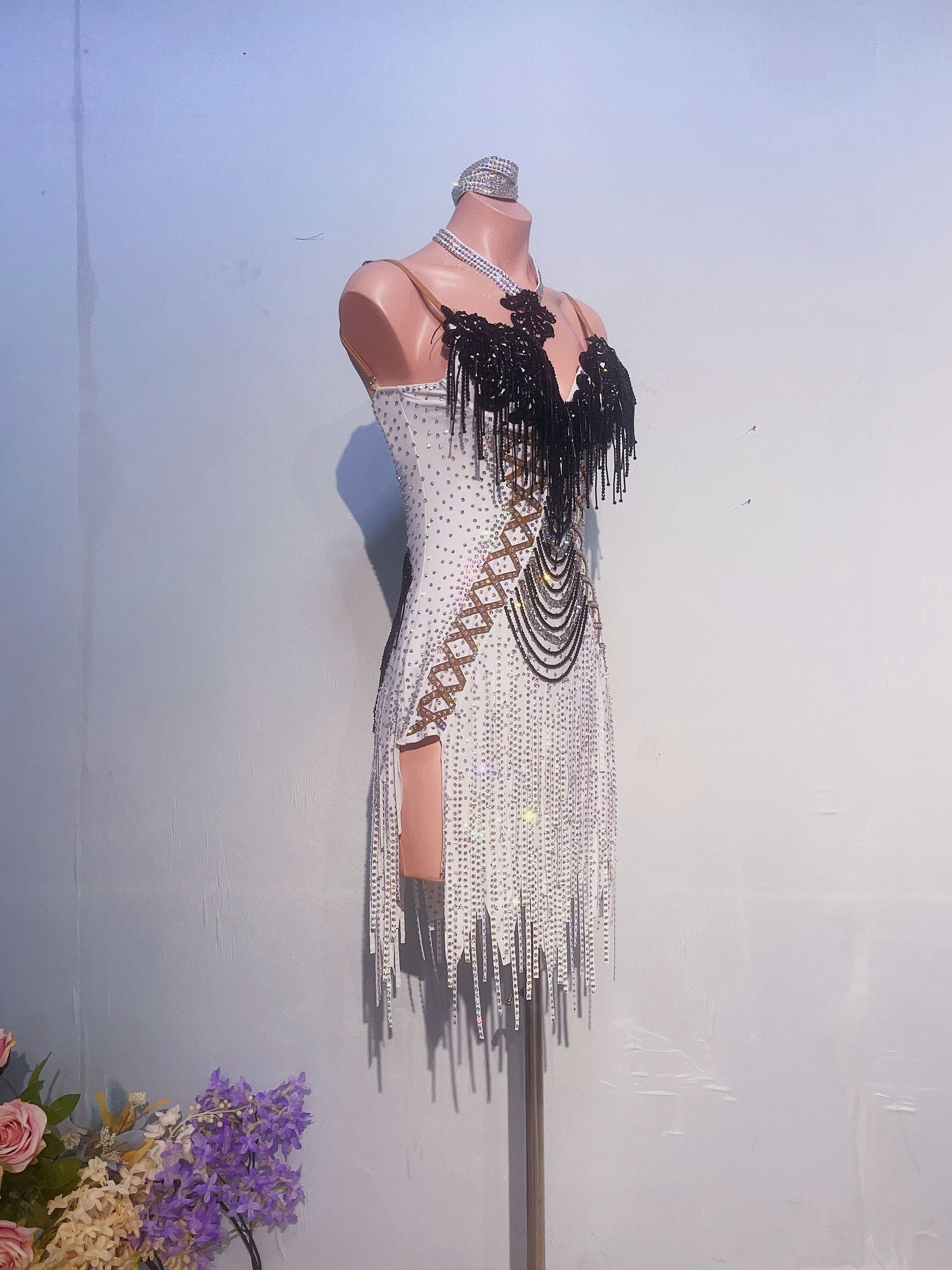 Custom Made Made to Order Latin Dress 40 Colors to Choose for Women ...