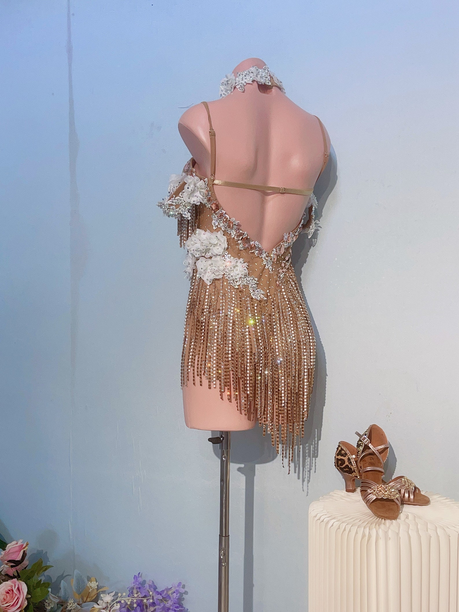 Custom Made Made to Order Latin Dress 40 Colors to Choose for Women and ...