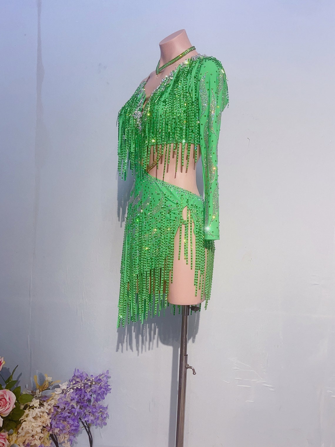 Custom Made Made to Order Latin Dress 40 Colors to Choose for Women ...