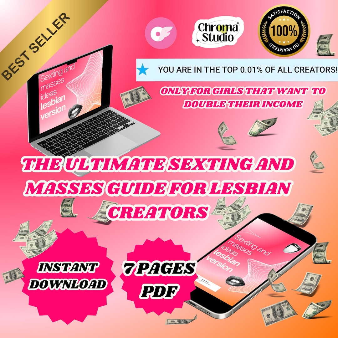 Onlyfans and Fansly Mass Messages PDF | +20 Sexting and PPV Ideas for Lesbian Content Creators ...