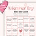 Printable Valentines Game,find the Guest Bingo, Conversation Starter ...