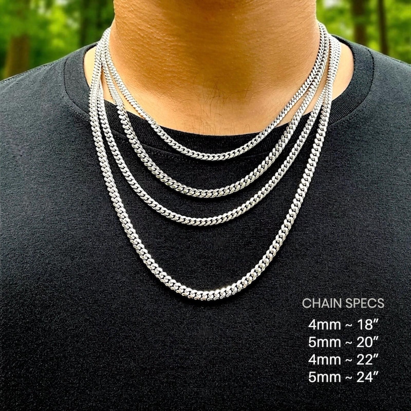 5mm Miami Cuban - Etsy Denmark