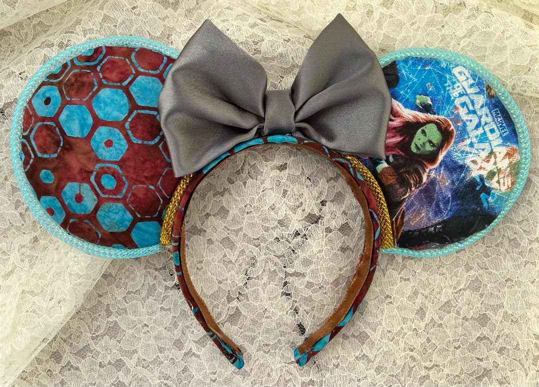 GG Inspired by Cosmic Rewind Inspired Ears Gamora Headband, Mouse Ears ...