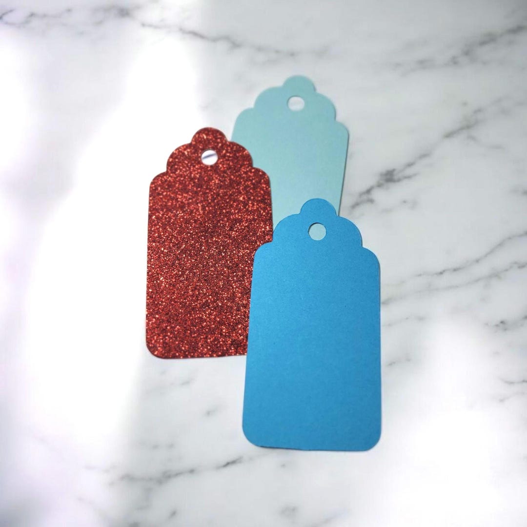 Scalloped Gift Tags - Elegant Holiday Wrapping - Etsy
