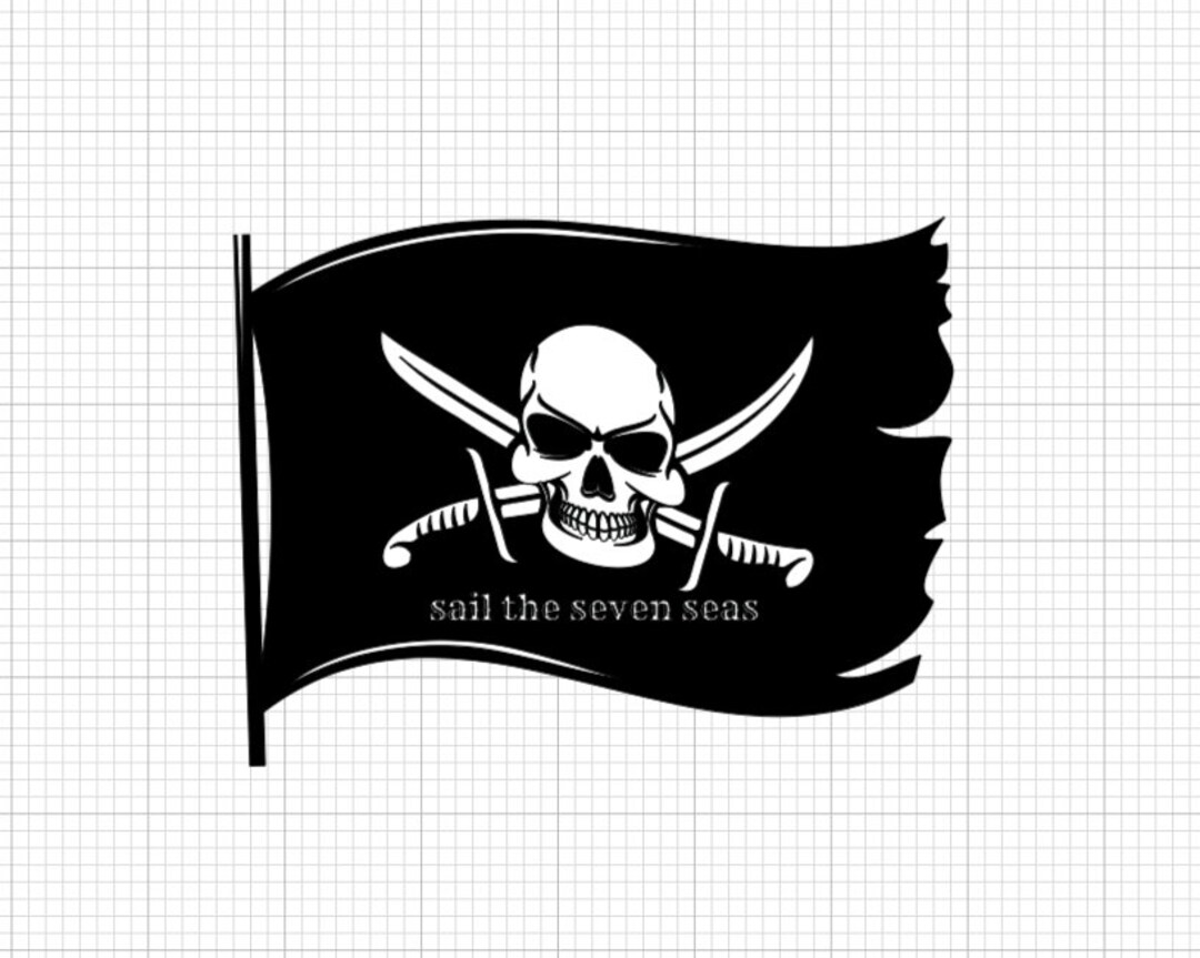 Pirate Skull Svg | Pirate Svg | Pirate Svg | Cool Svg | Cool Skull Svg ...