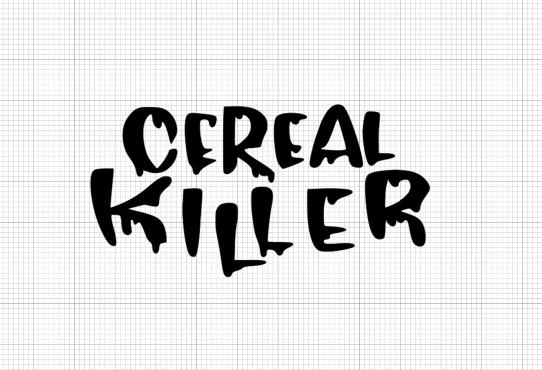 Cereal SVG, Killer Design Svg, Cereal Killer Tshirt Design Cut Svg ...