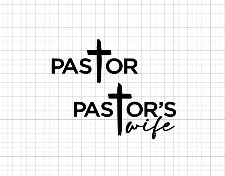 Pastor Svg, Pastor's Wife Svg, Funny Pastor Preacher Christ Cross ...