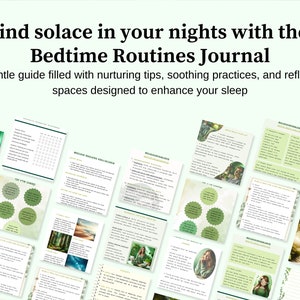 Sleep Like a Baby Printable Sleep Journal + Bedtime Routines Ebook Blue ...