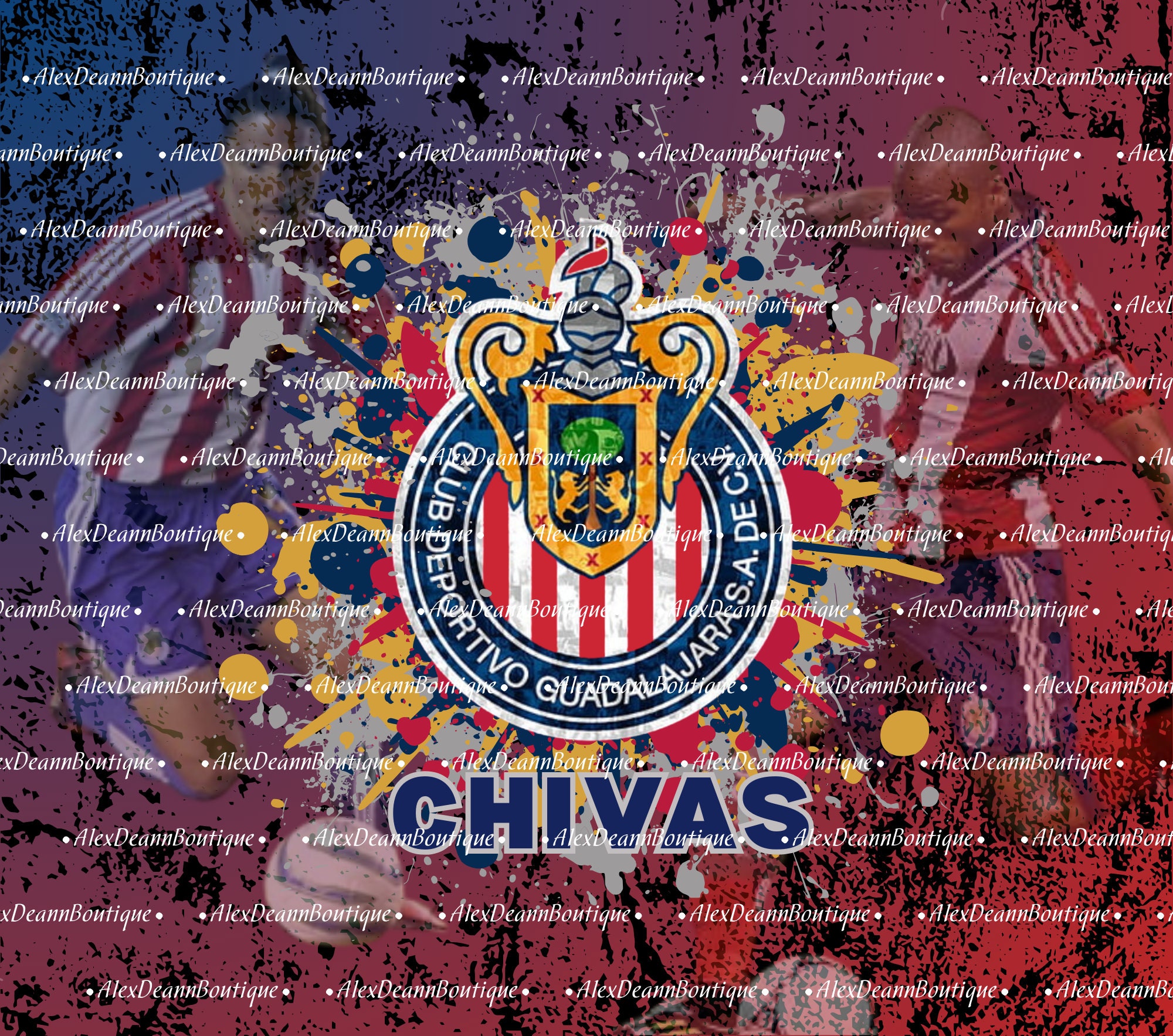 Chivas Soccer Team 20 Oz Tumbler Wrap - Etsy