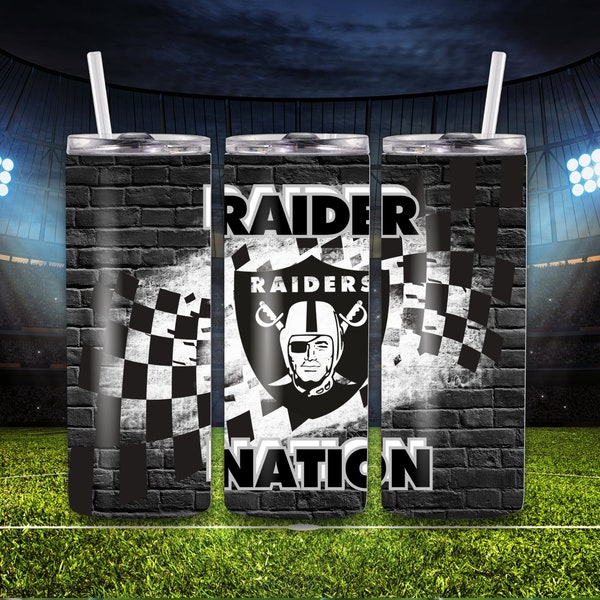 Raiders Tumbler Wrap - Etsy