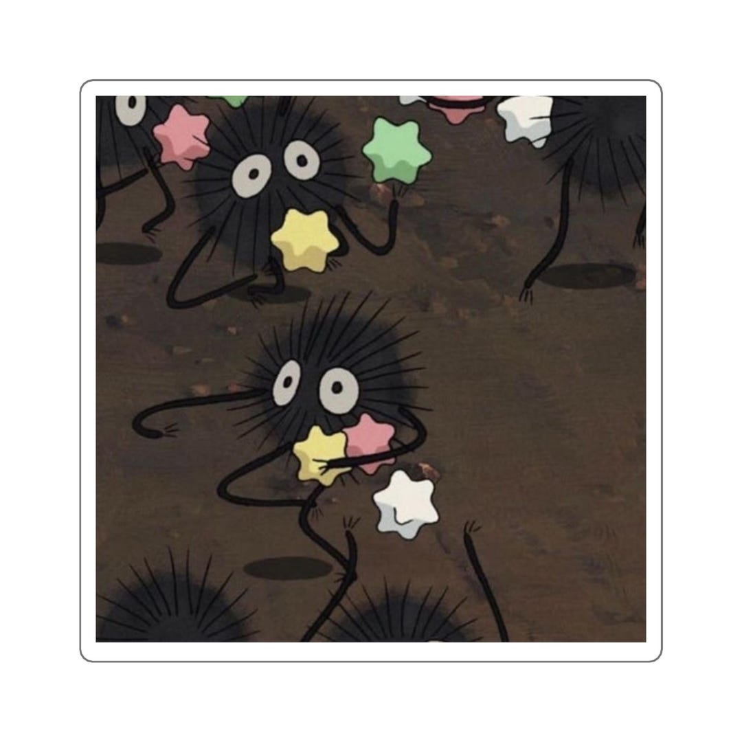 Spirited Away Soot Sticker - Etsy