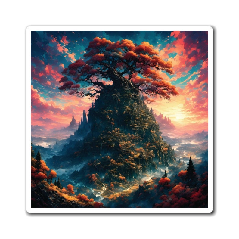 Ai Art Print Magnet, Magnetic Art, Photorealistic, Magnets, Custom ...