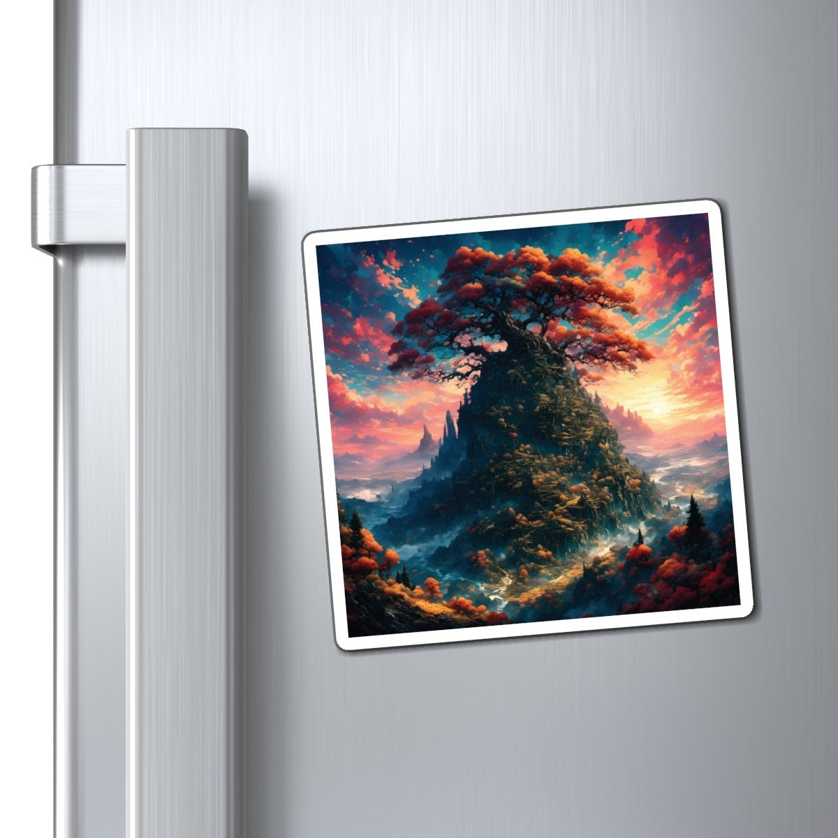 Ai Art Print Magnet, Magnetic Art, Photorealistic, Magnets, Custom ...