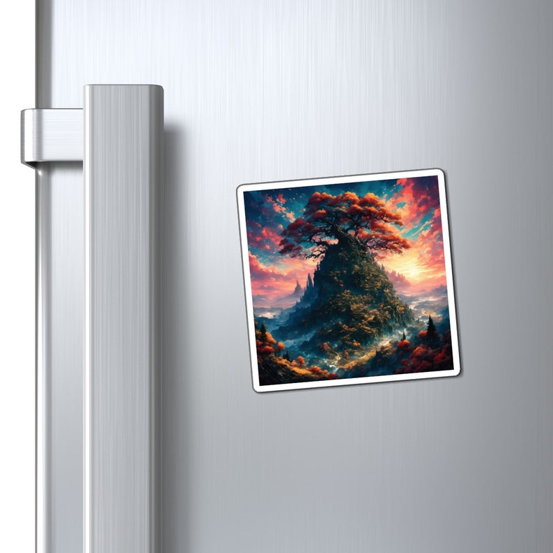 Ai Art Print Magnet, Magnetic Art, Photorealistic, Magnets, Custom ...