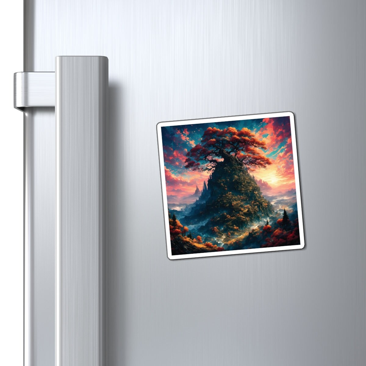 Ai Art Print Magnet, Magnetic Art, Photorealistic, Magnets, Custom ...