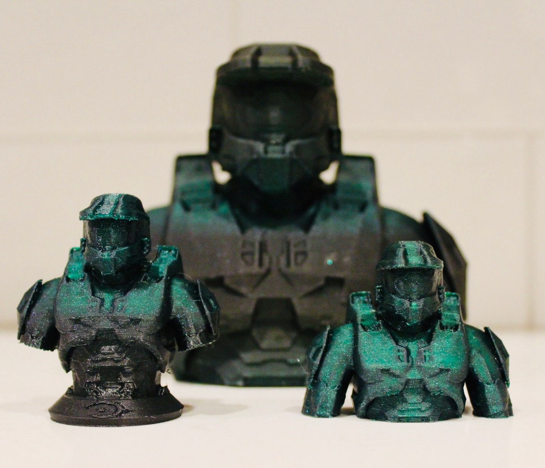 Master Chief Bust - Etsy
