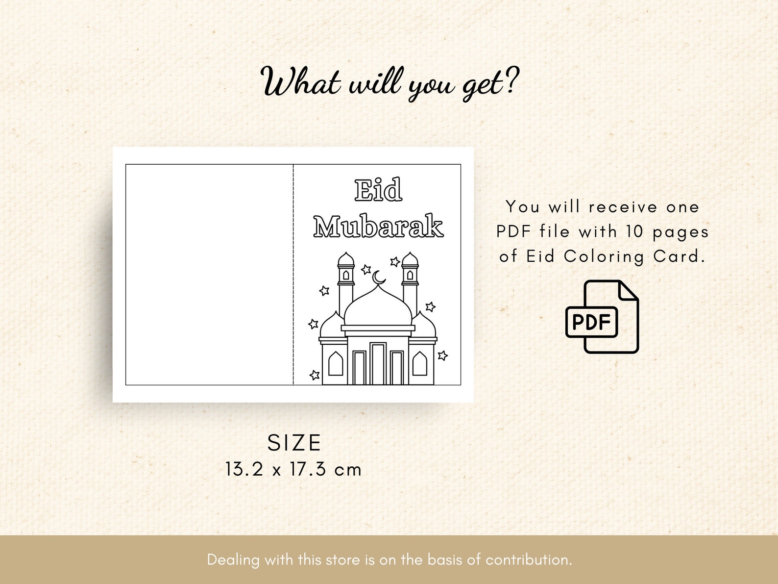 Eid Coloring Cards, DIY Eid Cards, Printable Eid Cards, Eid Kids ...