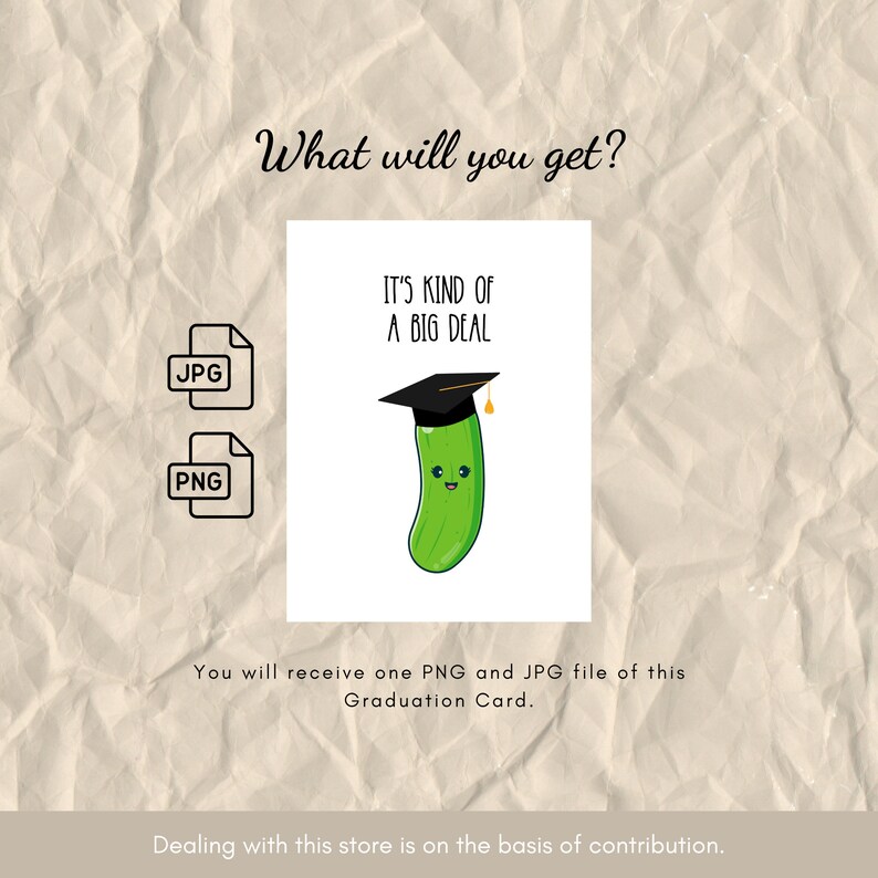 Printable Graduation Card, DIY Graduation Card, Kind of Big Deal, High ...