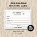 Graduation Advice and Wishes Cards, Printable Table Decor, Instant ...