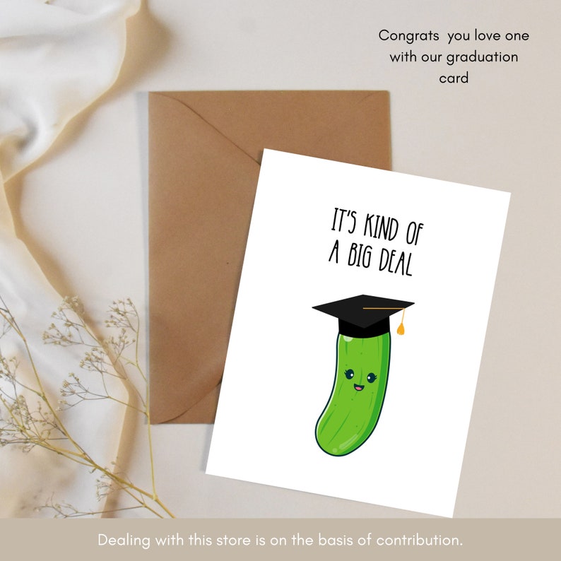 Printable Graduation Card, DIY Graduation Card, Kind of Big Deal, High ...