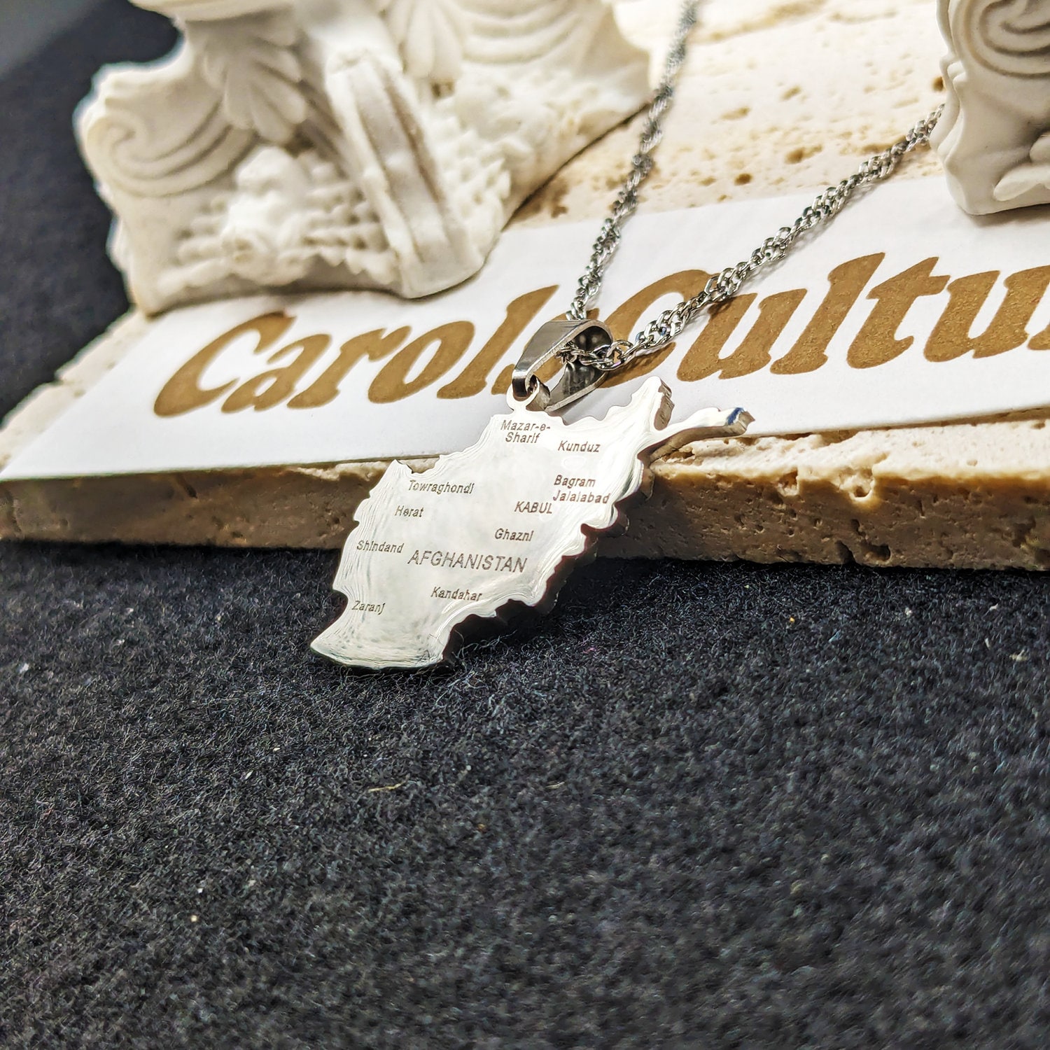 18K Gold Plated Afghanistan Necklaces, Afghanistan Necklace ...