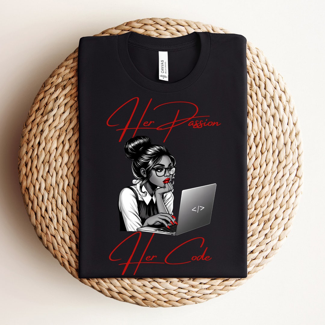 Retro Women in Tech Shirt, Steminist, Lady Who Code, Female Software ...