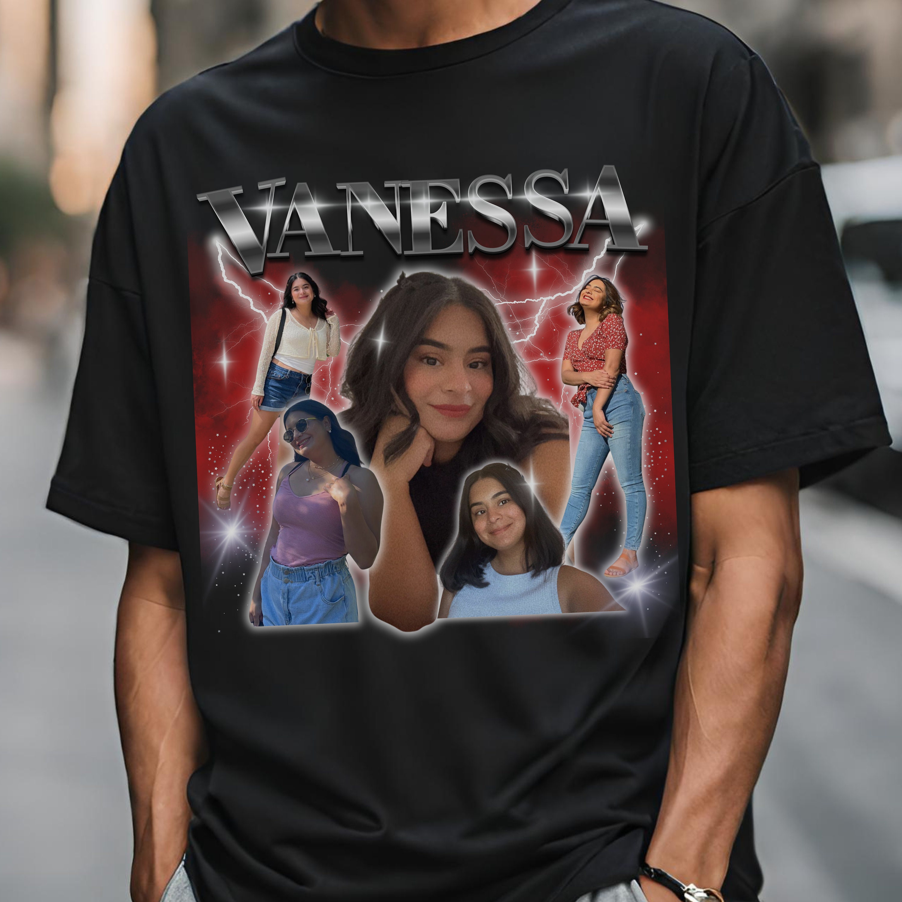 Custom Bootleg Rapper T-shirt Gift for Boyfriend Personalized - Etsy