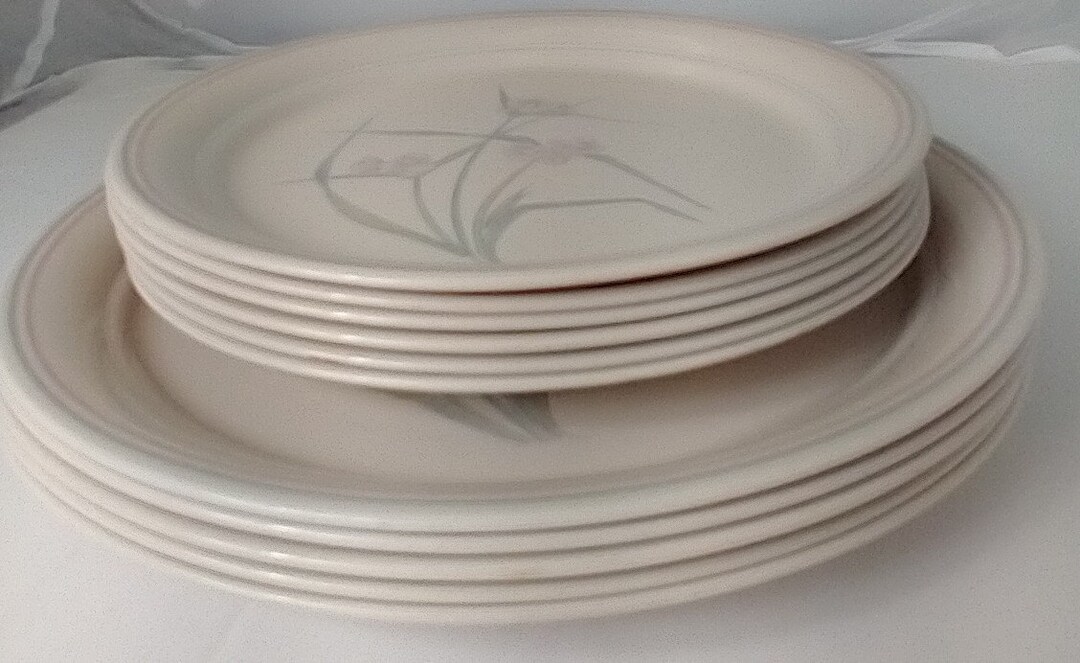 Corelle Plates by Corning Dinner & Dessert Pattern: Spring Pond 1980s ...