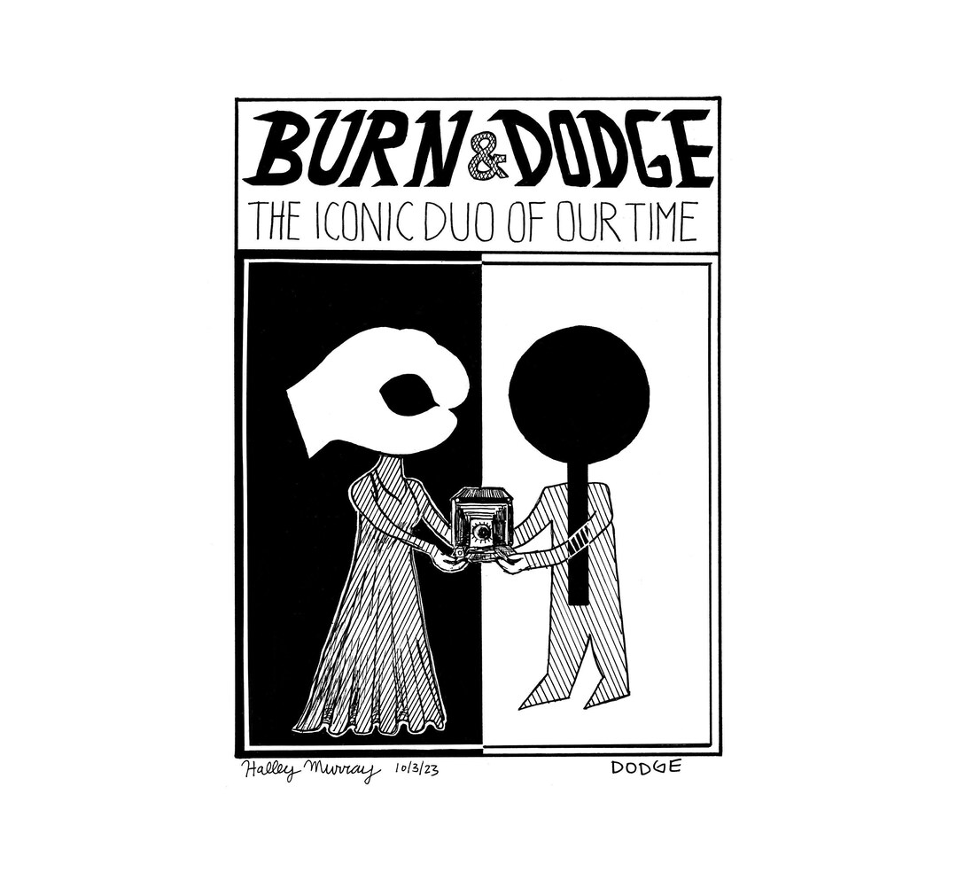 Burn & Dodge - 8.5x11" Print - Etsy