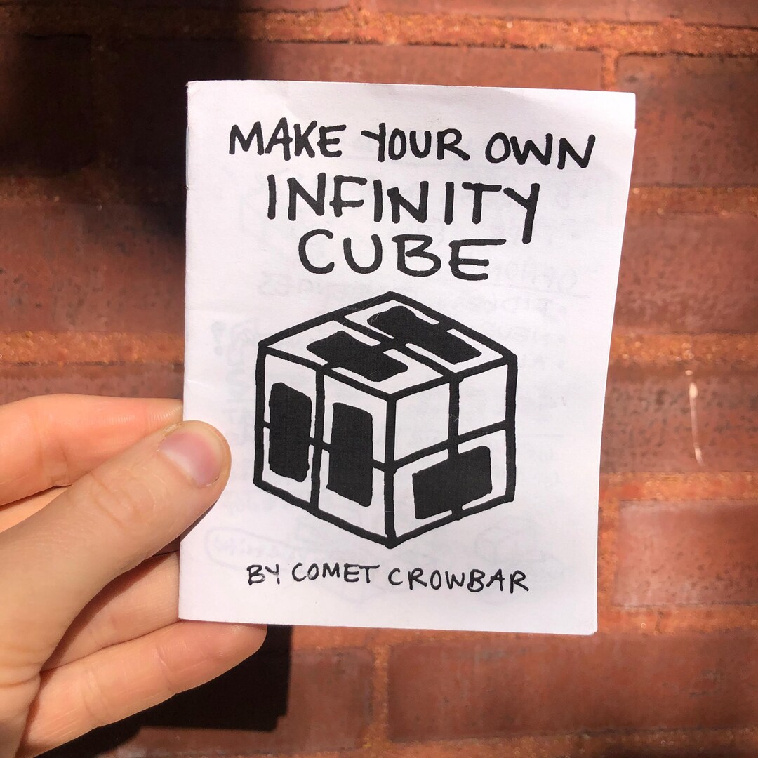 Zine: Make Your Own Infinity Cube - Fidget Toy With Wood Blocks. Maker ...