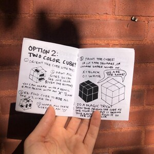 Zine: Make Your Own Infinity Cube - Fidget Toy With Wood Blocks. Maker ...