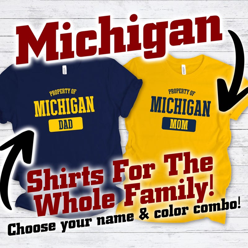 Michigan T Shirt - Etsy