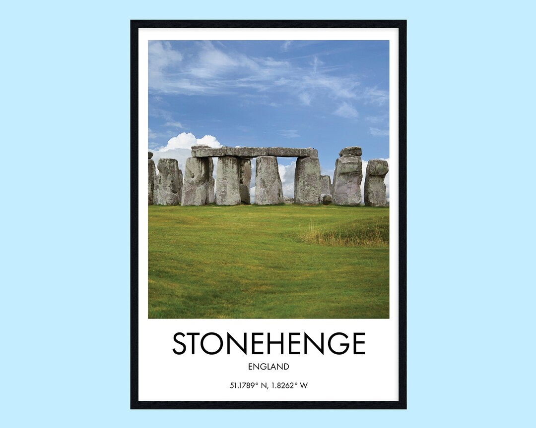 Stonehenge Print, Stonehenge Wall Art, Stonehenge Poster, Stonehenge ...